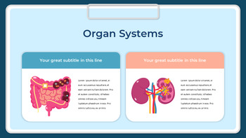 Órganos del cuerpo Plantillas simples de Presentaciones de Google