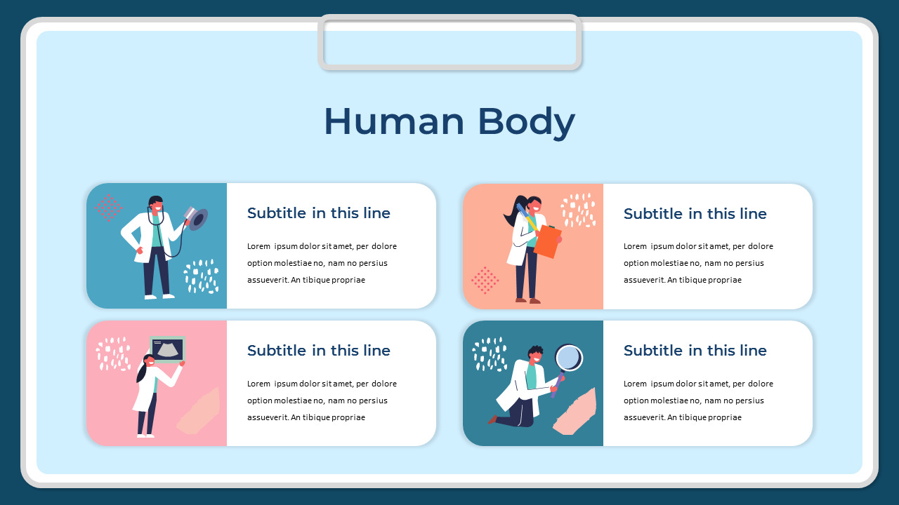 Organs In The Body Simple Google Slides Templates