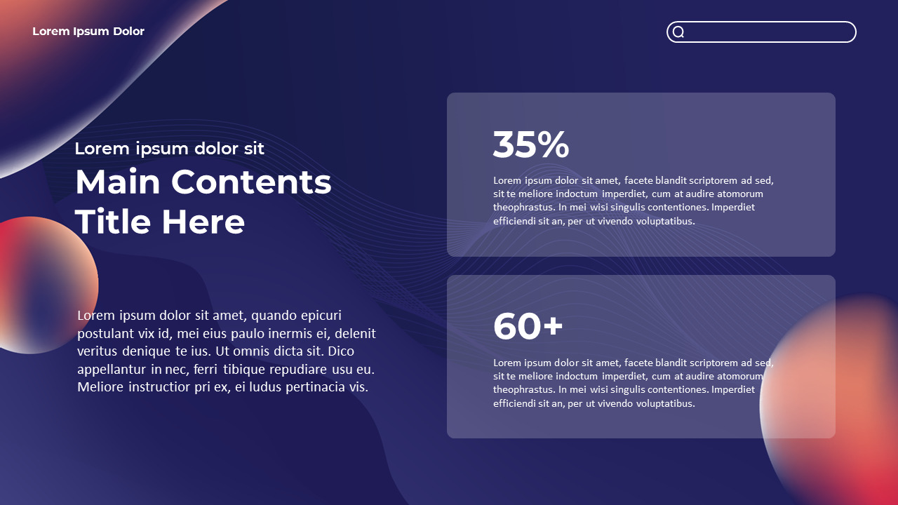 Business Report google slides design
