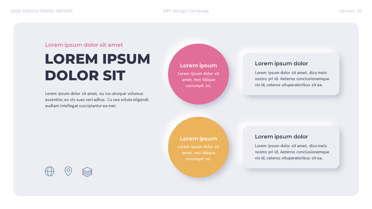 Design Trend Report project presentation template
