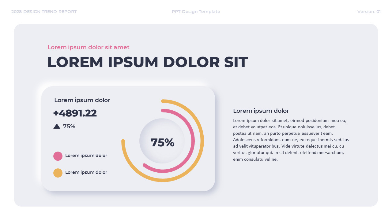 Design Trend Report project presentation template