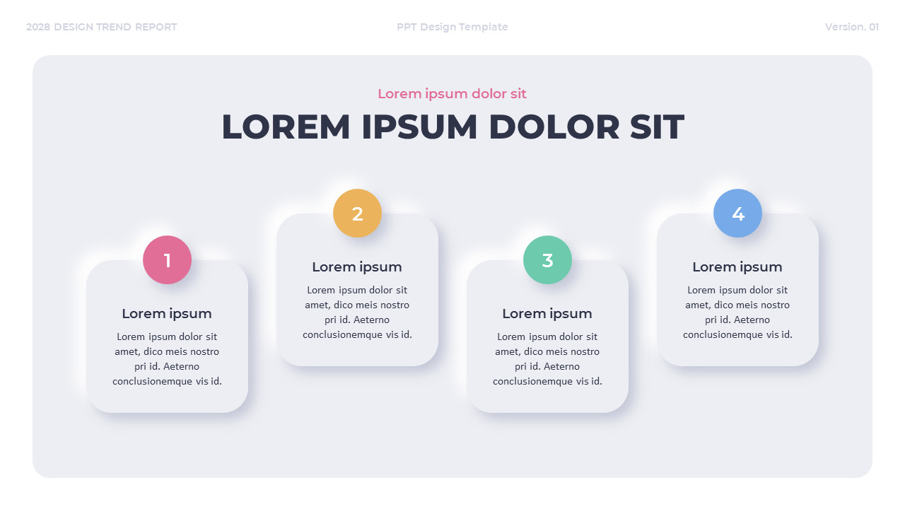 Design Trend Report project presentation template