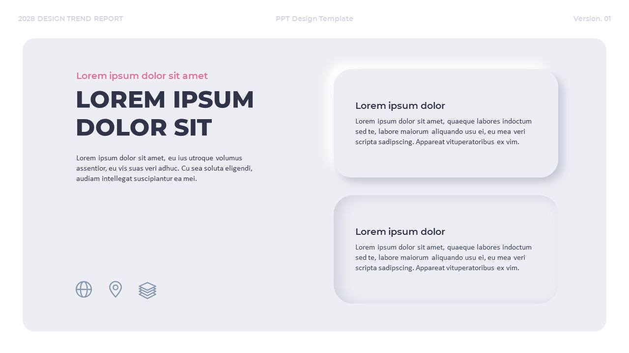Design Trend Report project presentation template