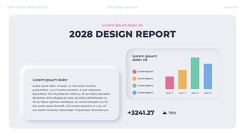 Design Trend Report project presentation template
