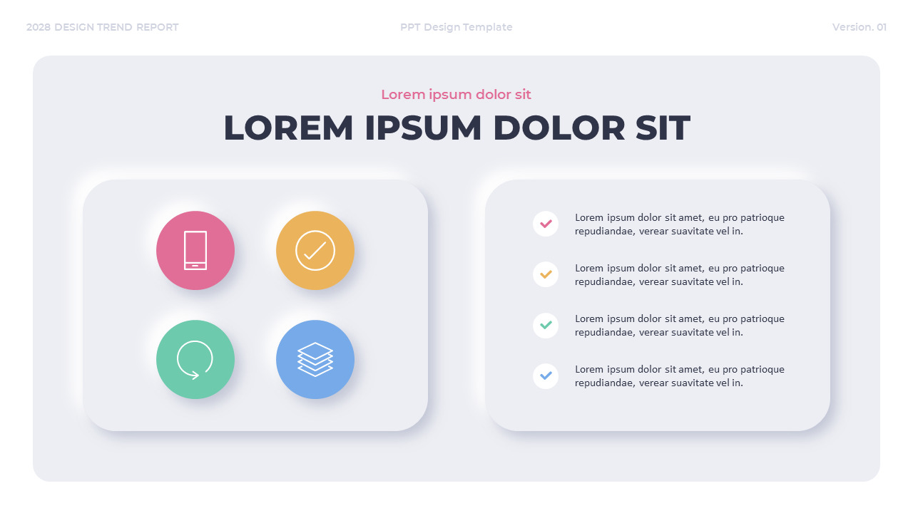 Design Trend Report project presentation template