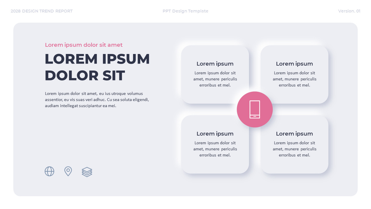 Design Trend Report project presentation template