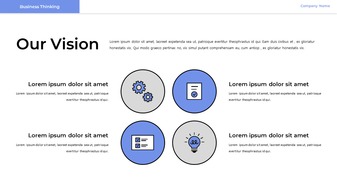 Business Thinking ppts templates