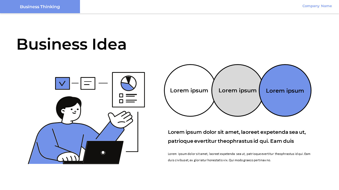 Business Thinking ppts templates