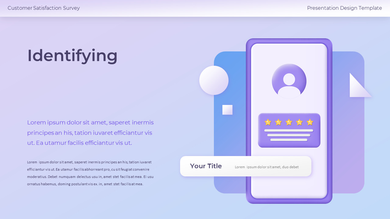 Customer Satisfaction Survey fun google slides themes