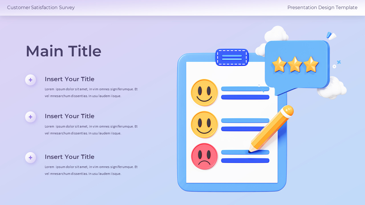 Customer Satisfaction Survey fun google slides themes