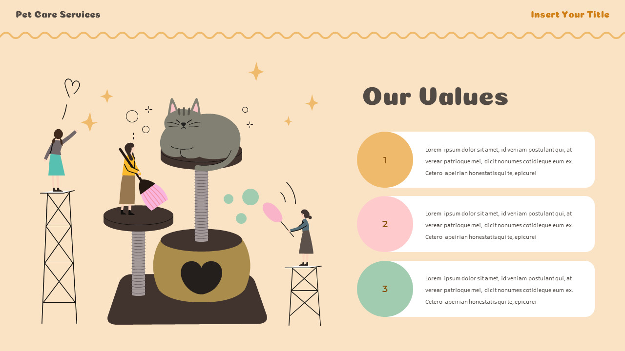 Pet Care Services Google Slides Interactive