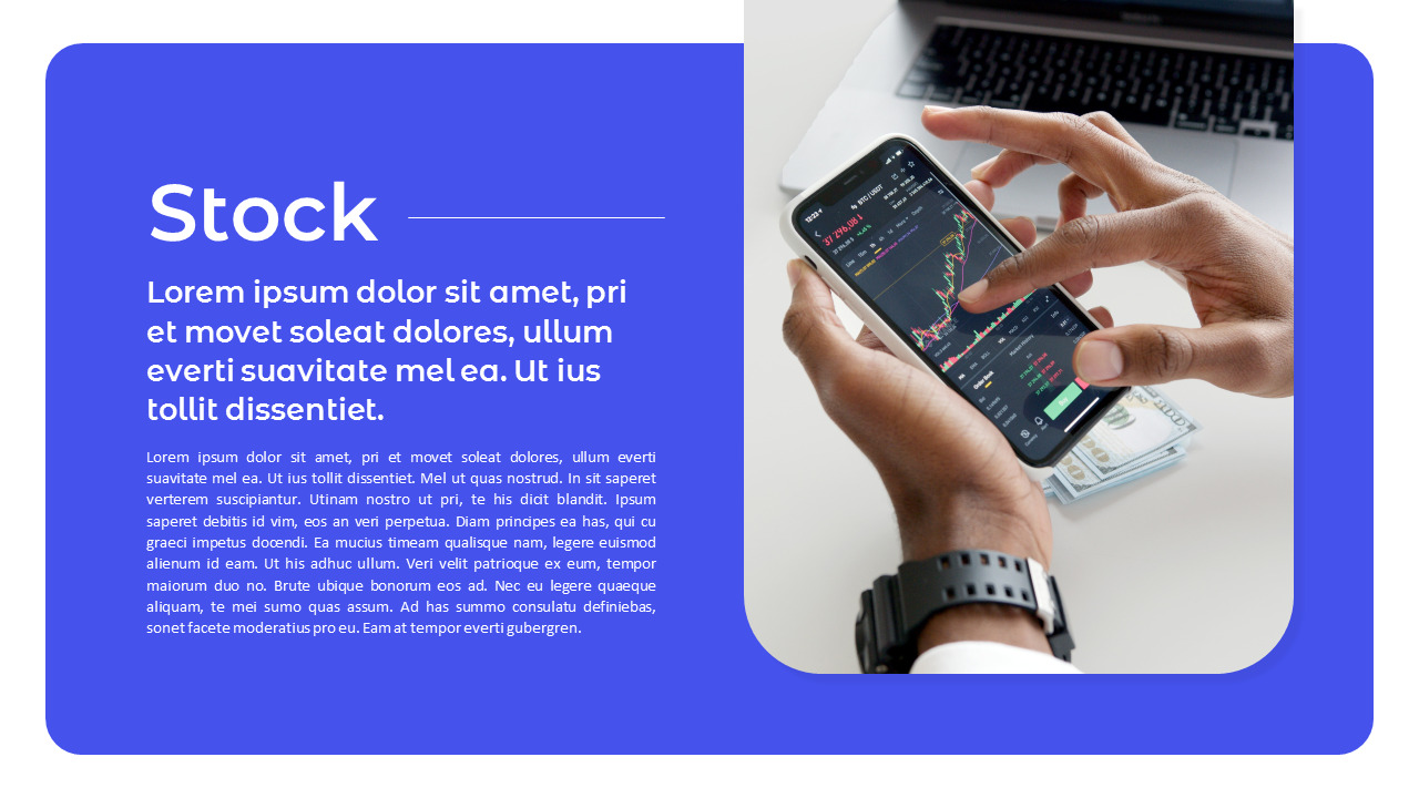 Stock Market Free - Google Slides for mac