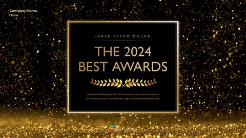 The 2024 Best Awards brochure design template
