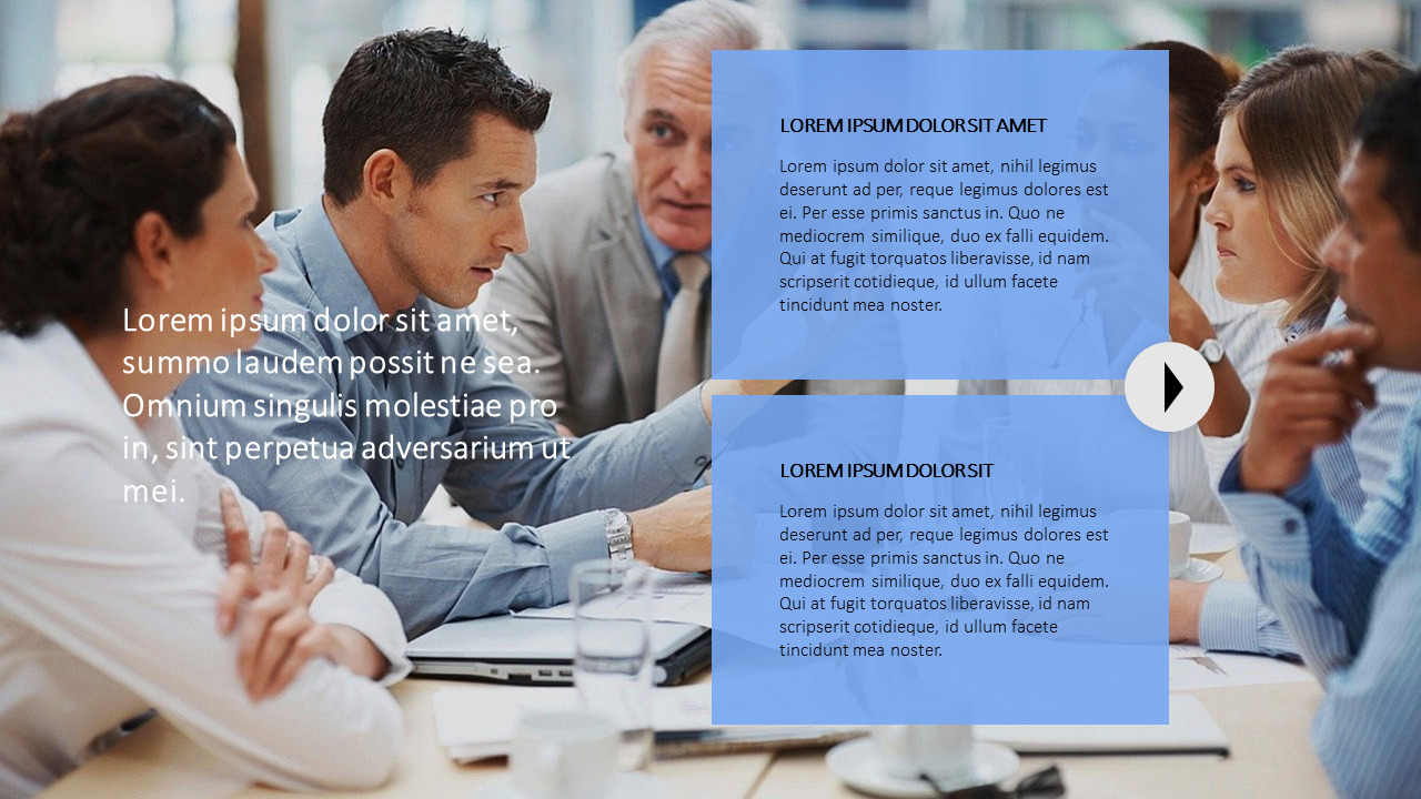 Company Profile Background PowerPoint