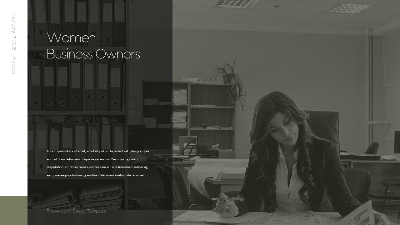 Women in Business ppt templates powerpoint template