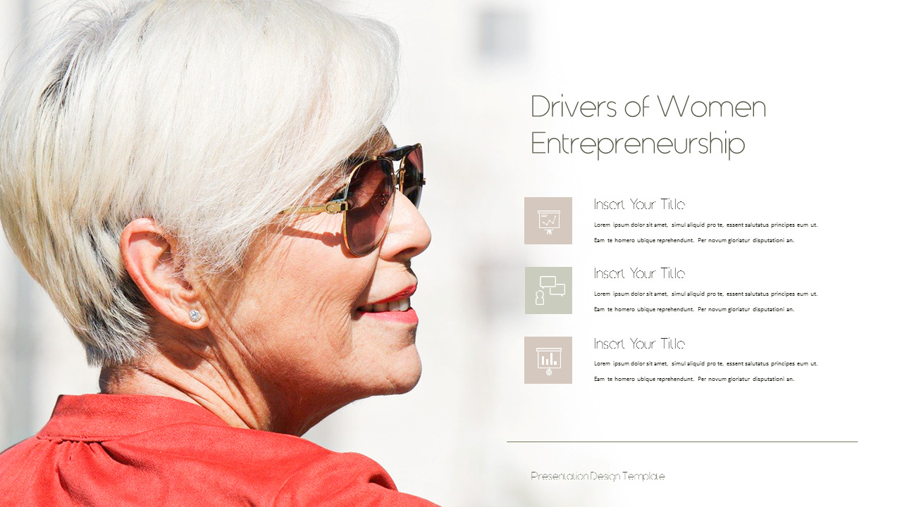 Women in Business ppt templates powerpoint template