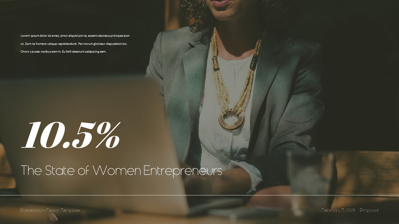 Women in Business ppt templates powerpoint template