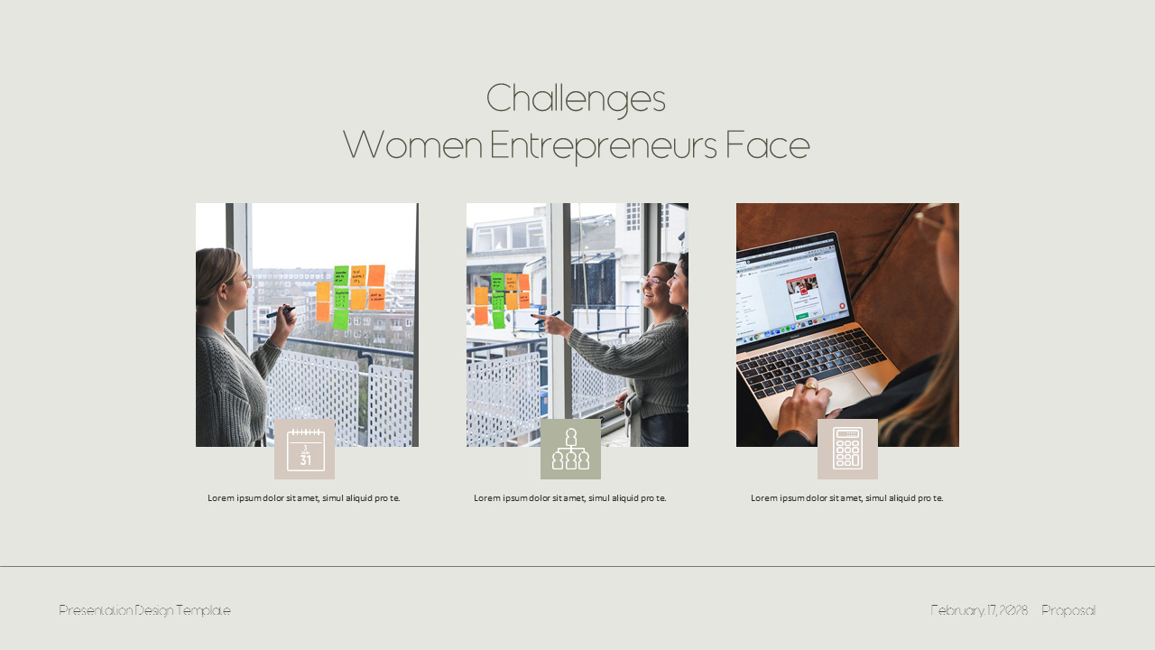 Women in Business ppt templates powerpoint template