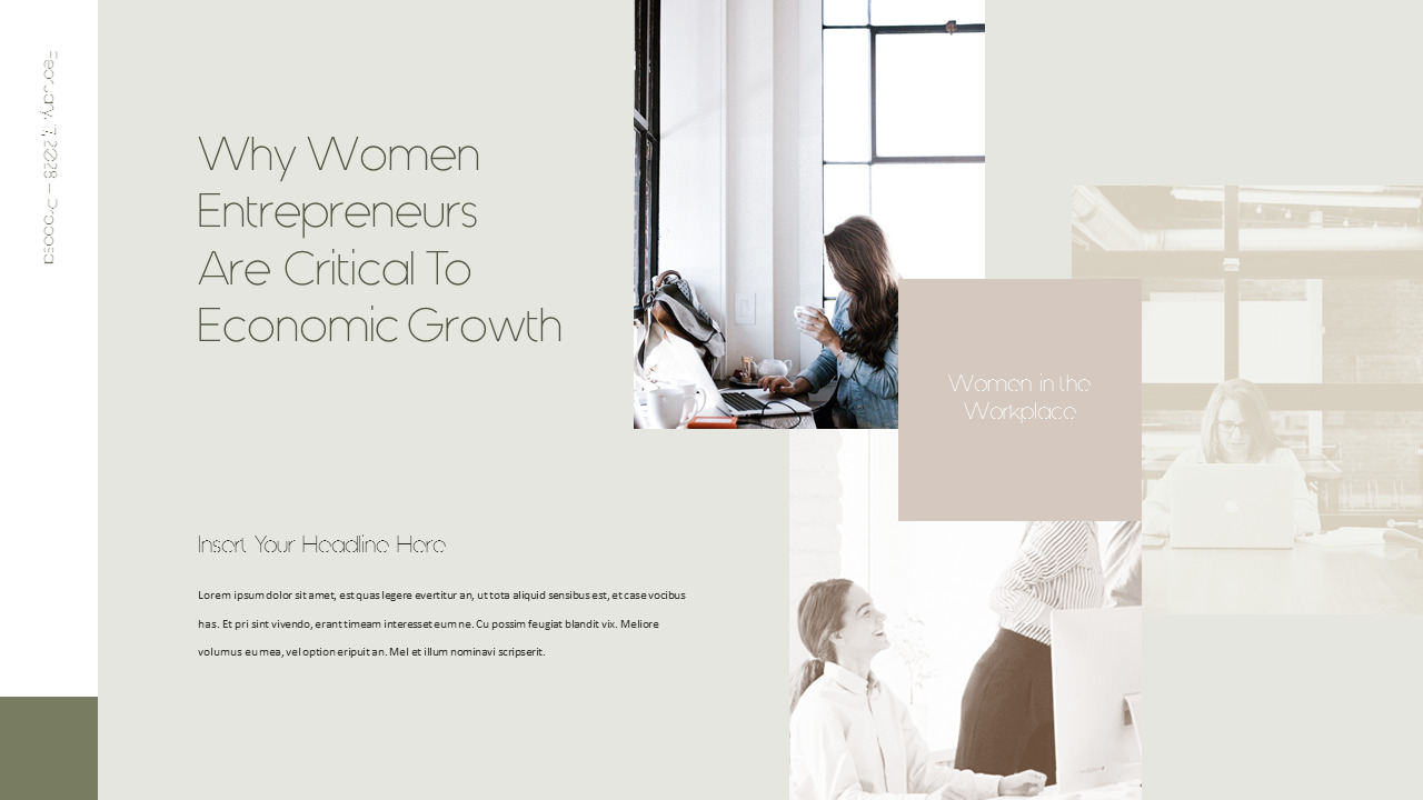 Women in Business ppt templates powerpoint template