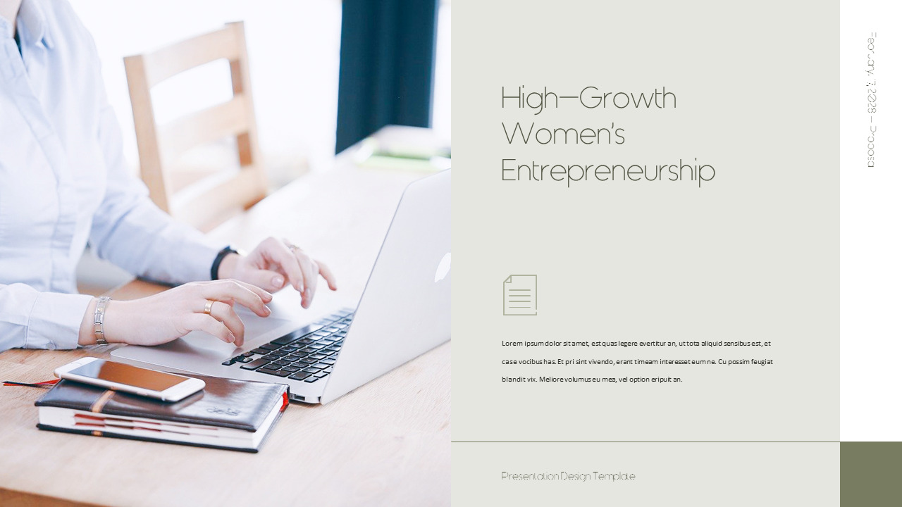 Women in Business ppt templates powerpoint template