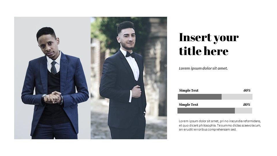 A Mens Suit Google Presentation Slides