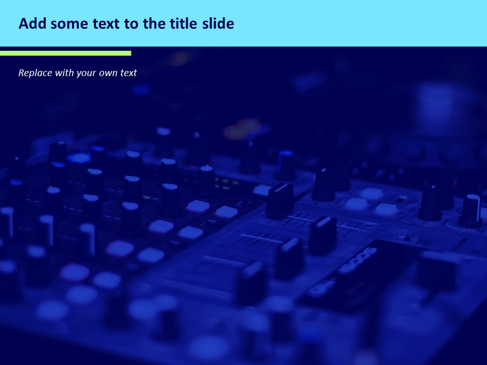 DJ - Free PPT Template