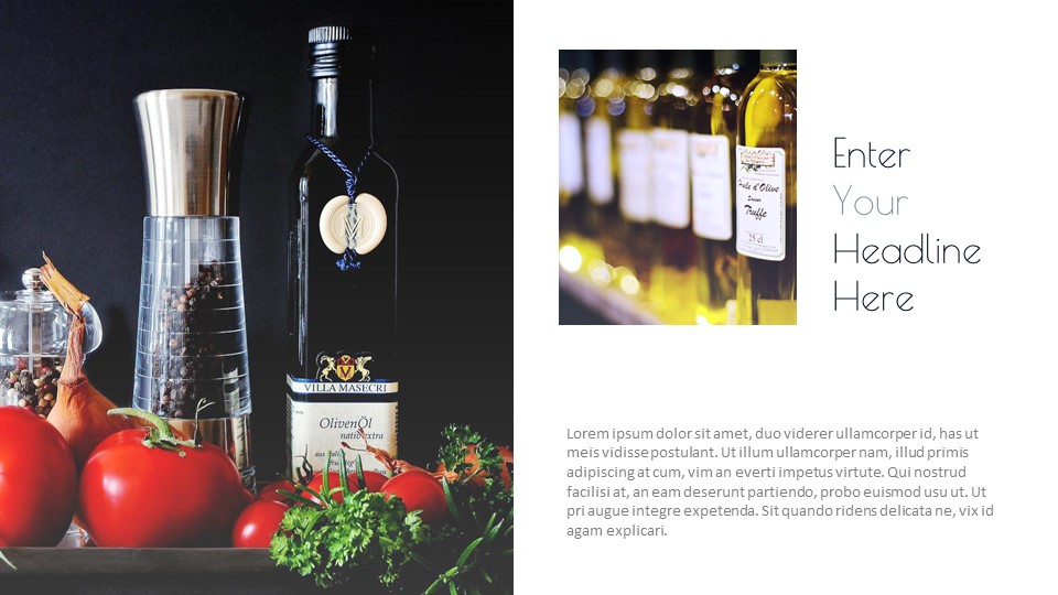 Kitchenware Google Slides Presentation Templates