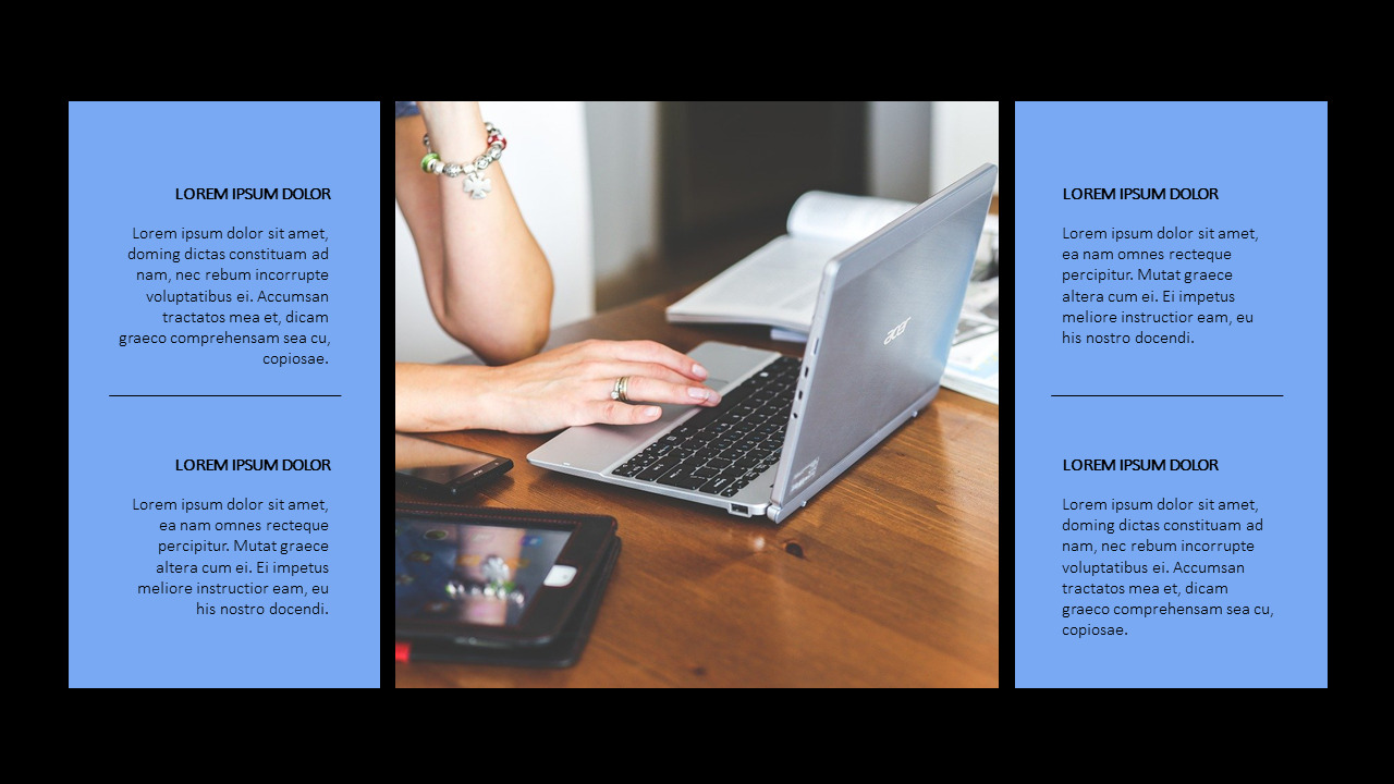 Company Profile fun google slides themes
