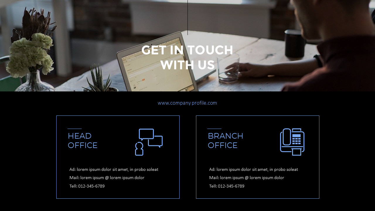 Company Profile fun google slides themes
