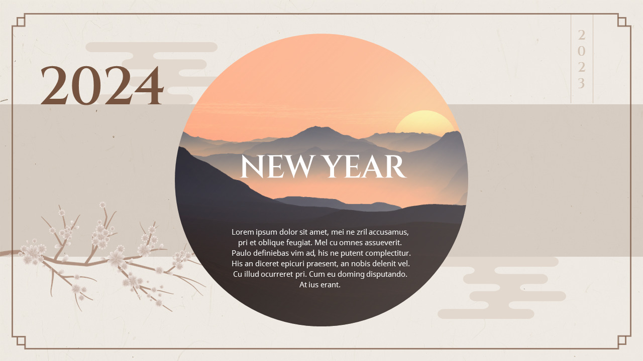 2024 New Year professional presentation