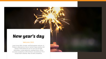 WELCOME 2024 template google slides business