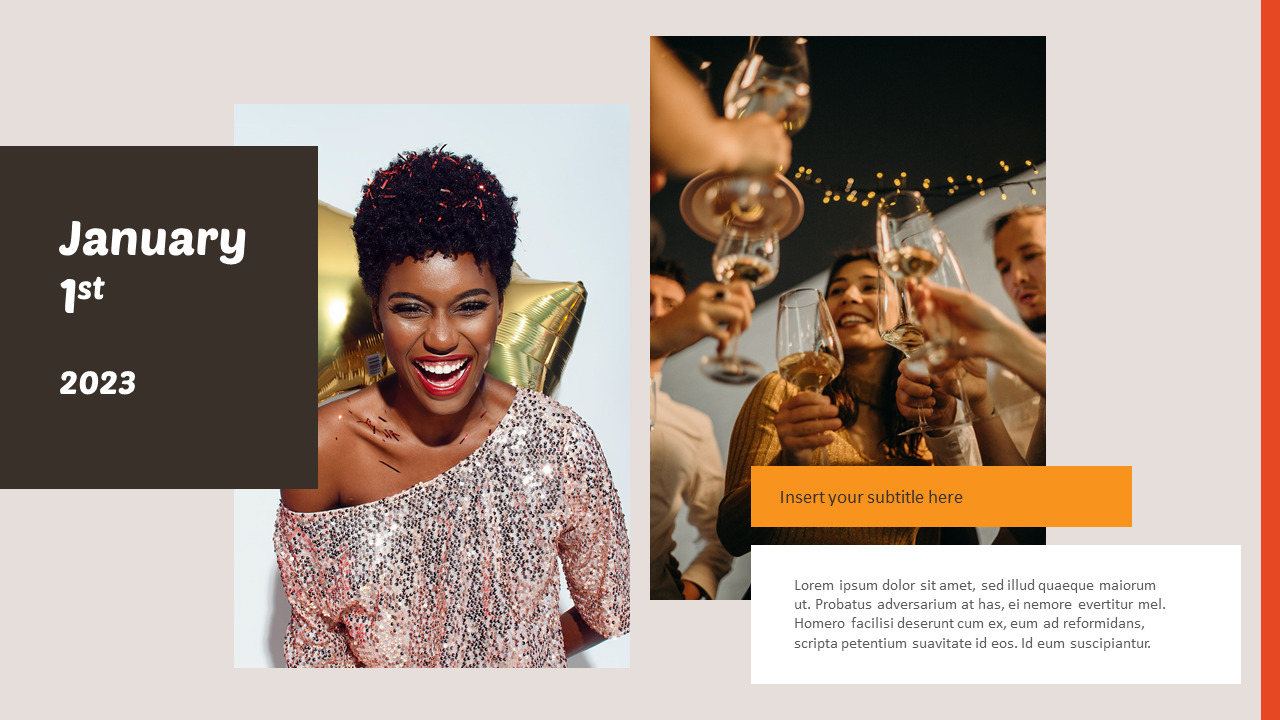 WELCOME 2024 template google slides business