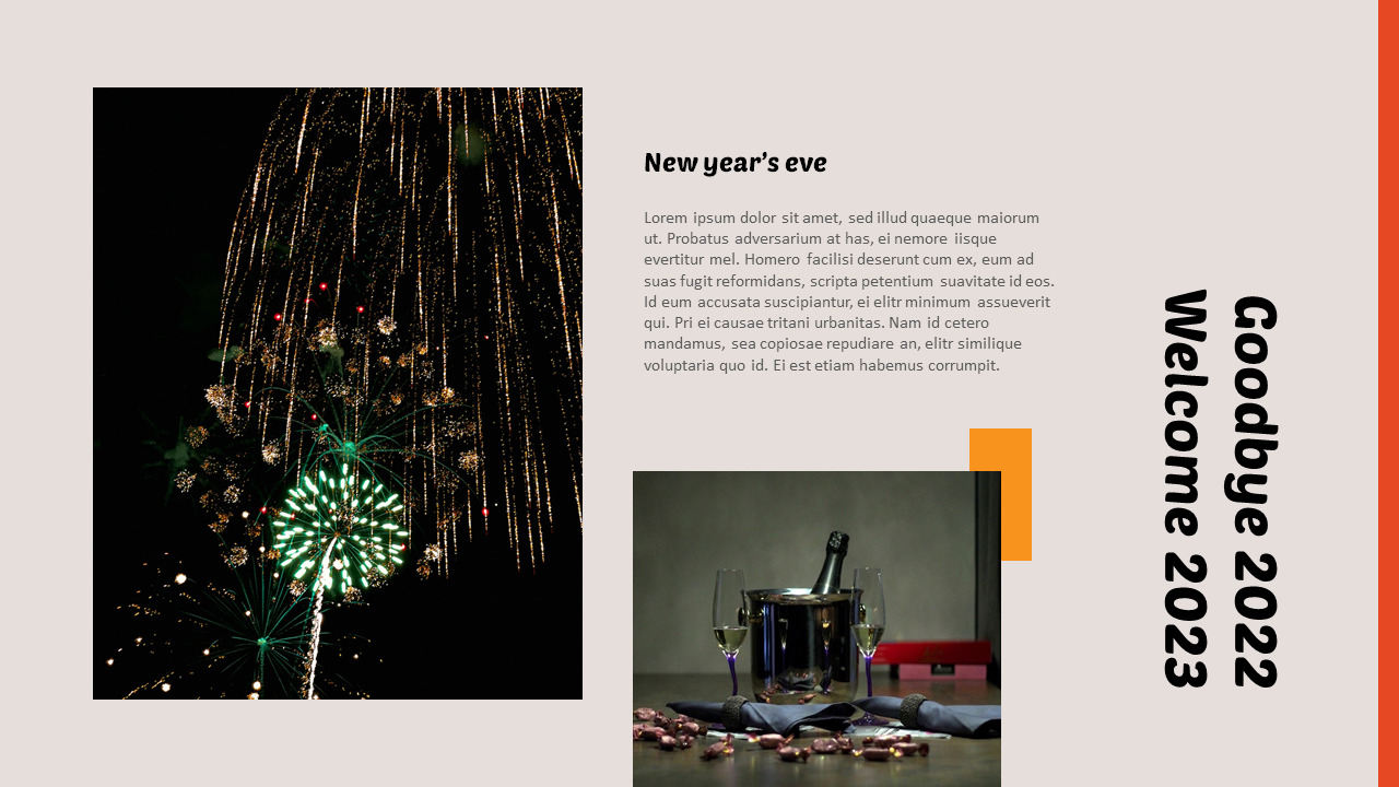 WELCOME 2024 template google slides business