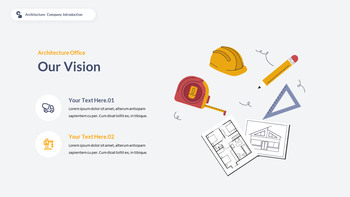 Architecture Office Company Profile Theme PPT Templates
