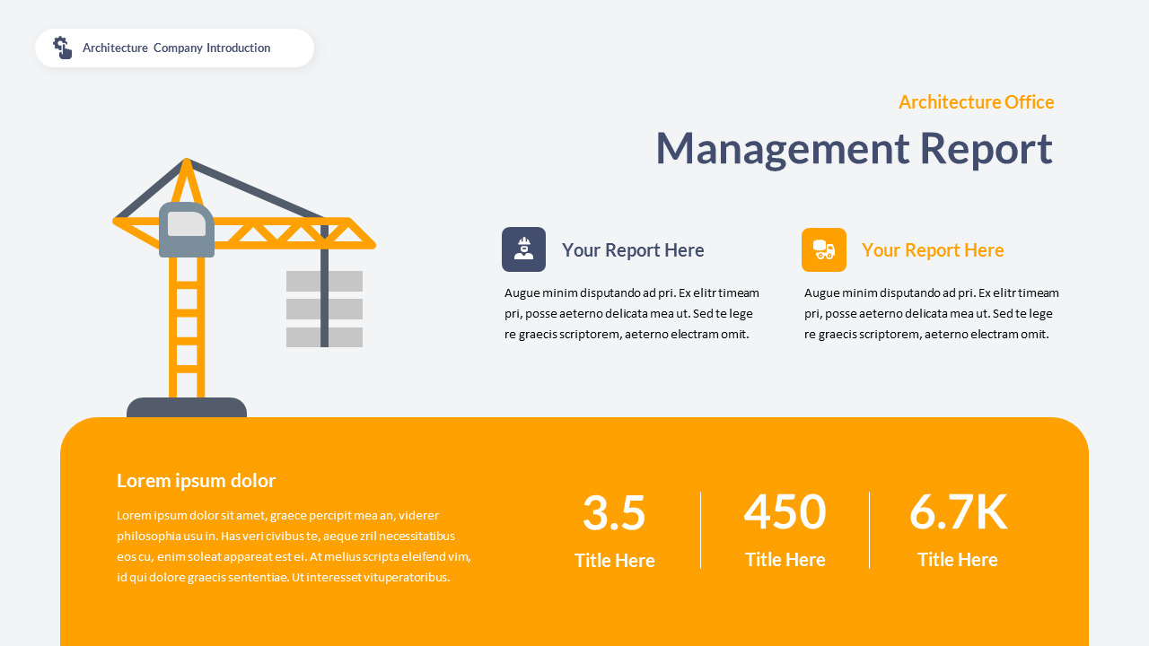Architecture Office Company Profile Theme PPT Templates