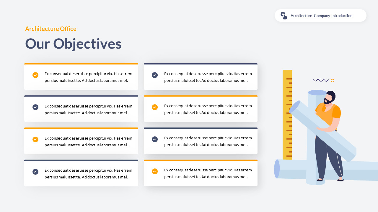 Architecture Office Company Profile Theme PPT Templates