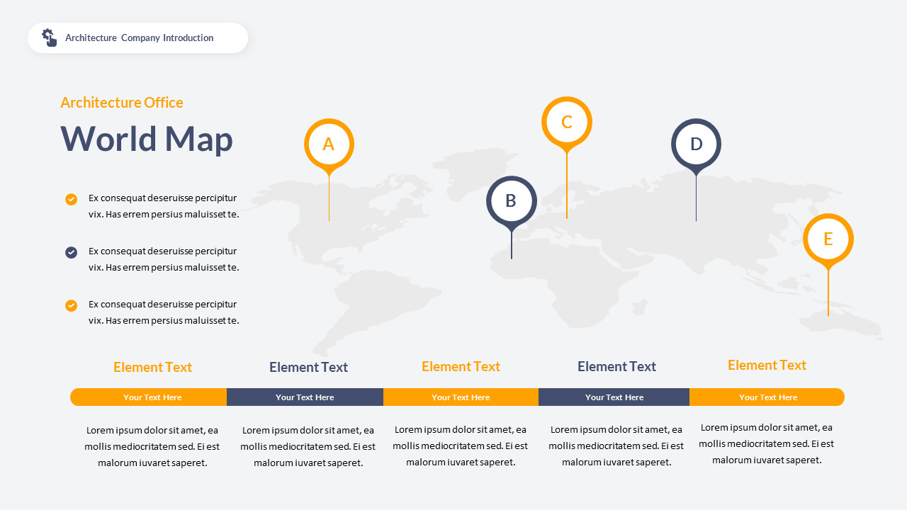 Architecture Office Company Profile Theme PPT Templates