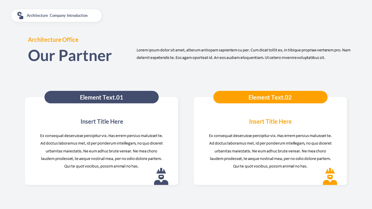 Architecture Office Company Profile Theme PPT Templates