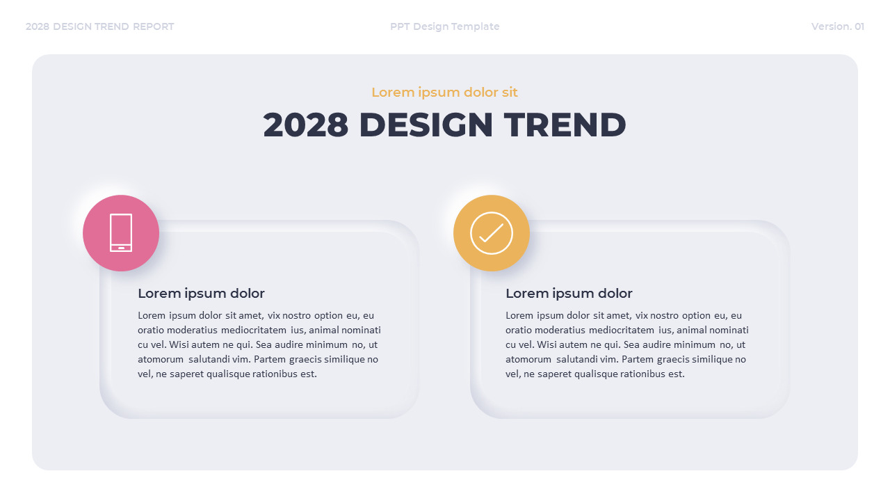 Design Trend Report Google Slides