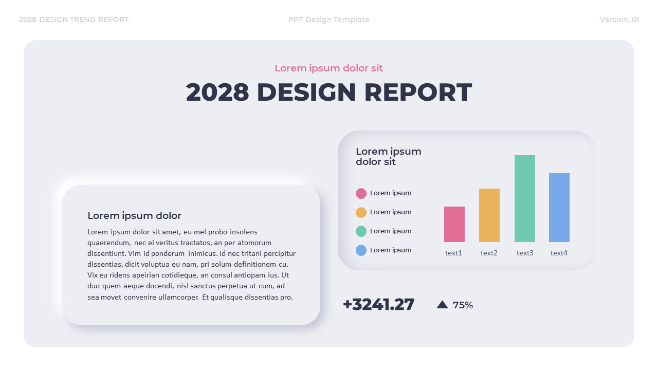 Design Trend Report Google Slides