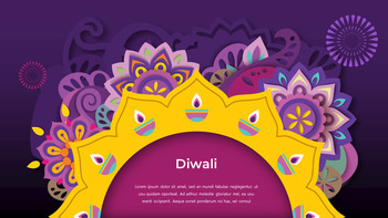 Diwali Festival Google Slides for mac