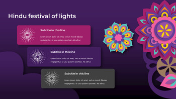 Diwali Festival Google Slides for mac