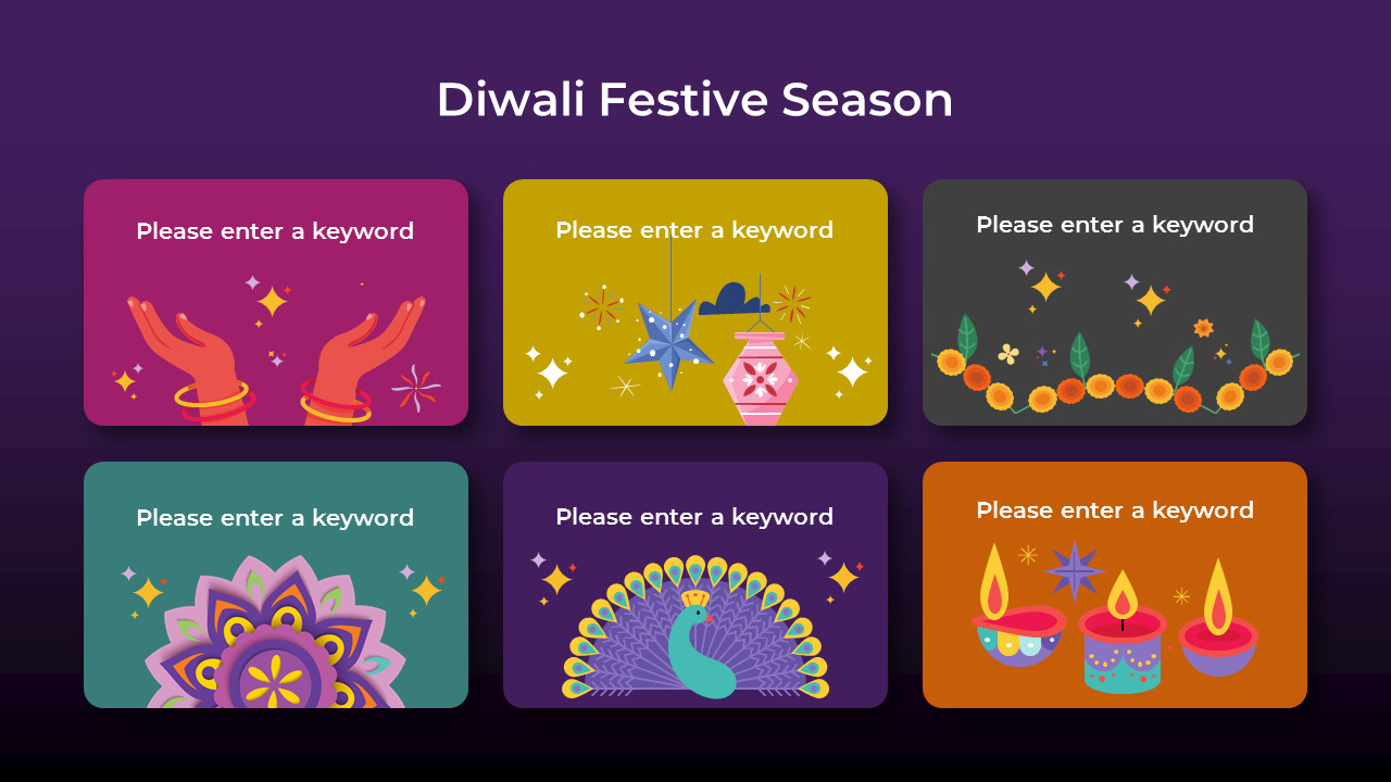 Diwali Festival Google Slides for mac