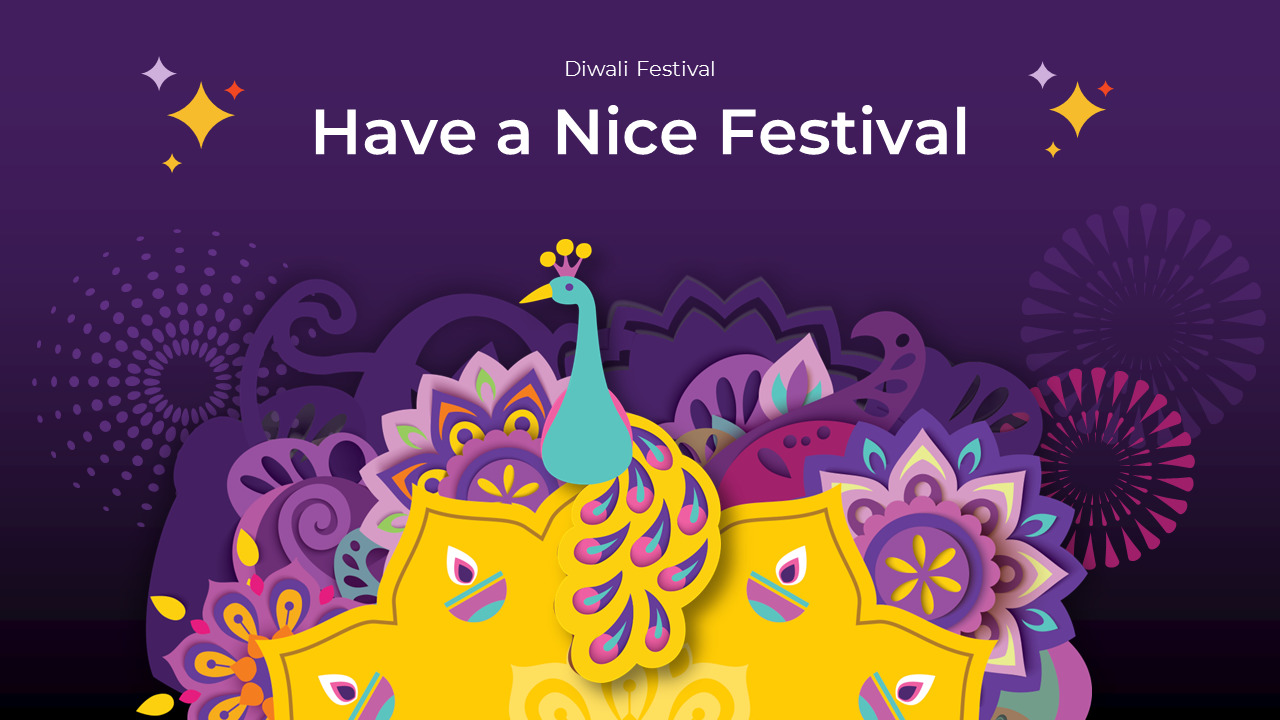 Diwali Festival Google Slides for mac