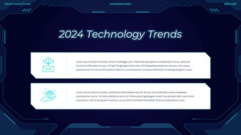 Future industry Trends design presentation template