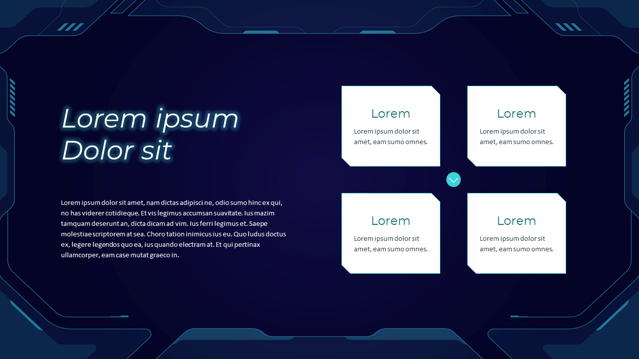 Future industry Trends design presentation template