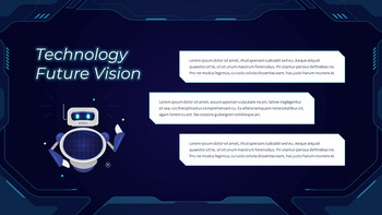 Future industry Trends design presentation template