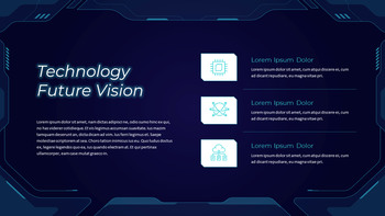 Future industry Trends design presentation template