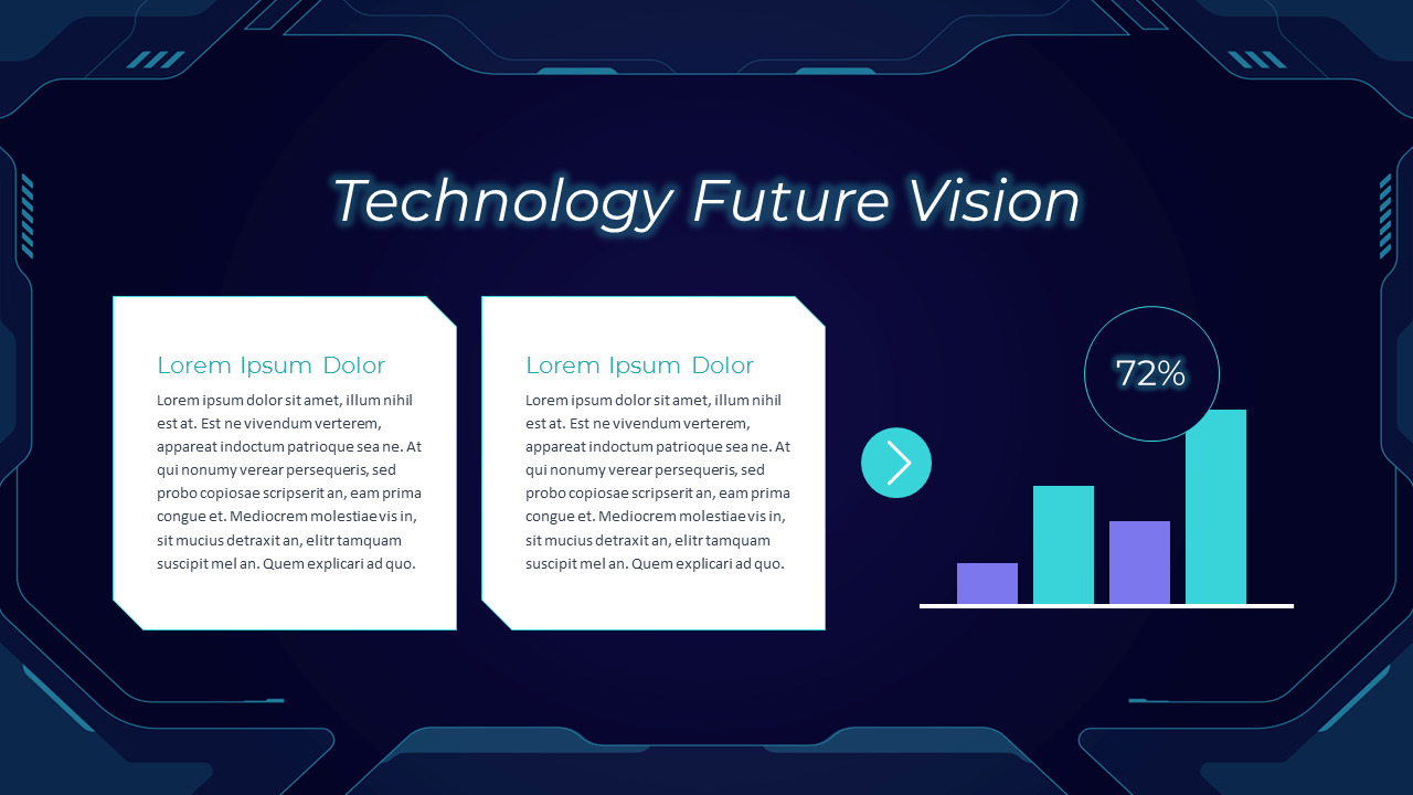 Future industry Trends design presentation template