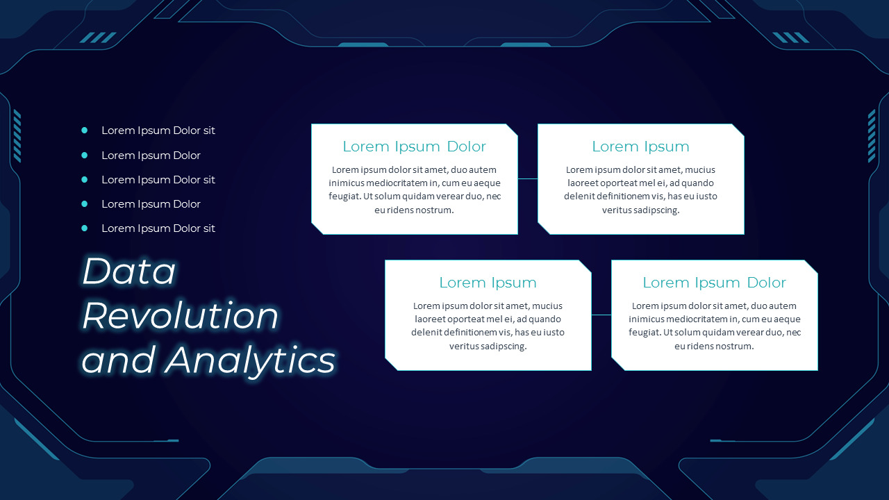 Future industry Trends design presentation template